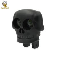 China Skull Style Yellow White Color Motorbike Spotlight LED Light Accessories for sale