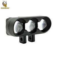 China Motorbike Yellow White Color Projector LED Light Upgrade Spotlight Accessories for sale