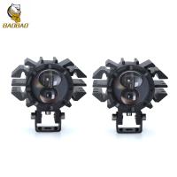 China 120W White Yellow 4D Projector Lens Motorcycle Mini Driving Lights for sale