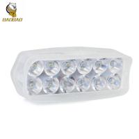 China 12V 12 Beam Mutiple Color Flash LED Headlight For Motorcycle Parts for sale