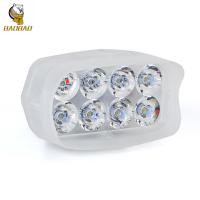China 8 LED 12V Plastic White Casing Mutiple Color For Motorcycle LED Headlights for sale