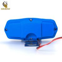 China 12W White Yellow Flash Plastic LED Blue Casing LED Light For Motorcycles for sale