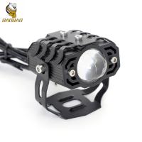 China 80V White Yellow Color LED Universal Motorbike LED Spotlight Parts for sale