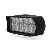 China Plastic White Color Steady 12 Beam Motorcycle Parts LED Spotlight for sale