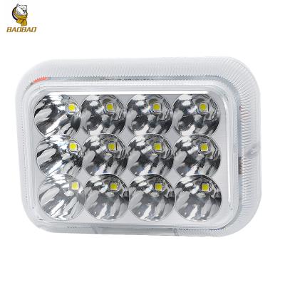 China 12 Beam 18W Mutiple Flash High Bright Motorcycle Work Light LED Spotlight for sale