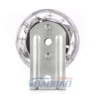 China Circle Aluminum Silver 6 Beam White Color Motorcycle LED Light Parts for sale