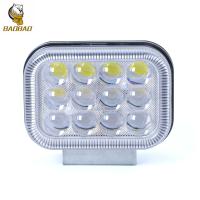 China Plastic 5D 12 Beam White Color Motorcycle LED Work Light Spotlight for sale