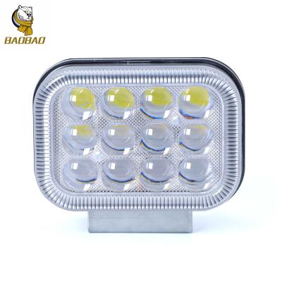 China Plastic 5D 12 Beam White Color Motorcycle LED Work Light Spotlight for sale
