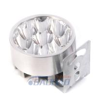 China Aluminum Silver Casing 9 Beam White Color Motorbike Light Accessories for sale