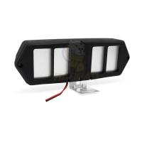 China Plastic Case Red Blue White Flash 30 Beam 80V Motorcycle LED Light for sale