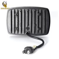 China 4 Inch Harley White Yellow Available LED Fancy Headlight For Bike for sale