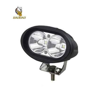China Universal White Plastic Aluminum 20W LED Work Light For Motorcycle Car for sale