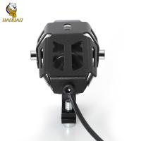 China Universal Aluminium Angel Devil Eye LED Headlights For Mini Motorcycles for sale