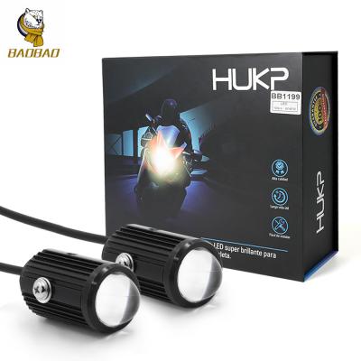 China White Yellow Flash Universal LED Lights With Switch For Motorcycle for sale