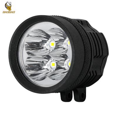 China Aluminum Circle Casing White Steady 48V LED Spotlight Motorcycle for sale