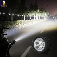 China Aluminum Circle Casing White Steady 48V LED Spotlight Motorcycle for sale
