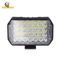China Aluminum White Yellow Flash Color 30V Motorcycle Universal Headlights for sale