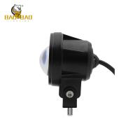 China Aluminum White Yellow Direct Light 30V LED Spot Lights Motorcycle for sale