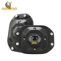China White Yellow Aluminum Black 24V Motorcycle Universal LED Headlight for sale