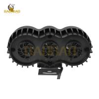 China Plastic Green Yellow 3 LED Motorcycle Headlight LED Accessory Lights Motorcycle for sale