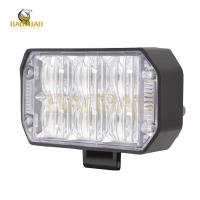 China 6 LED White Yellow 80V Metal Motorcycle LED Headlight for sale
