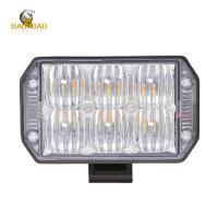 China 6 LED White Yellow 80V Metal Motorcycle LED Headlight for sale