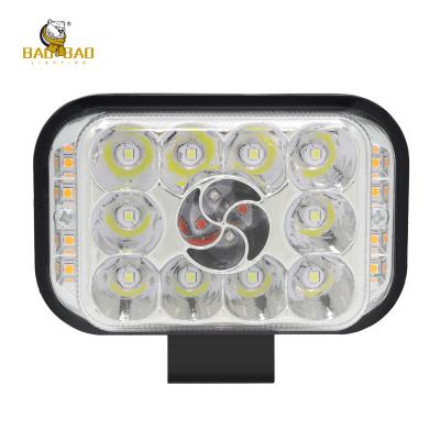 China 3 Inch Red Blue Flash 80V Motorcycle Headlight LED Projector Light for sale