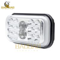 China 14 Bead White Yellow Aluminum 80V LED Headlight Bike Parts for sale