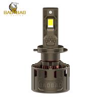 China 120W White Bright Metal 2 Copper H4 LED Headlight Bulb For Auto Parts for sale