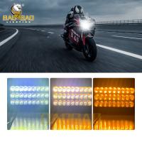 China 27 Bead White Yellow Flash 80V Plastic Motorcycle Headlight for sale