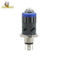 China H4 Metal Lens Bike Headlight Lamp White Yellow 80V LED Light for sale
