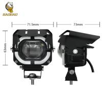 China 20W Metal Projector Lens Bike Mini Driving Spotlight For Honda CG125 for sale