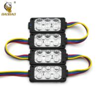 China 6 Beads 12V RGB Flashing Lens Fancy Module Decoration Light for sale