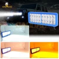China 30 Bead Plastic White Yellow Flash Available Bike Fog Light For CG125 for sale