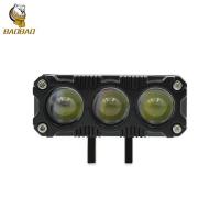 China Black Metal White Yellow Waterproof CG125 Fog Light LED Headlight for sale
