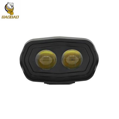 China Plastic 12V White Yellow Flash 2 Beads Fog Light CG125 Decorations for sale