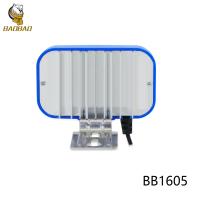 China Plastic Blue Casing IP68 Waterproof White High Beam 85V Motor Headlight for sale