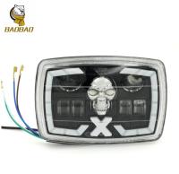 China 12V Plastic Skull Shape Projector Fog Light Available For Honda CD 70cc 125cc for sale