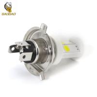 China 12v H4 H6 BA20D White Color Metal LED Motorbike Interior Bulb For Honda Suzuki for sale