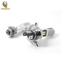 China 16W White Metal Bulb Mini Driving LED Light H4 BA20D Bike Headlight for sale