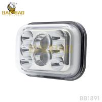 China New Arrivals 8 Beads 80V White Yellow Metal Motorcycle LED Fog Light for sale