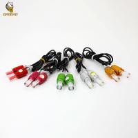 China 12V Mini Fancy Light Red Blue Yellow Pink Silver Green Bike Decoration parts for sale