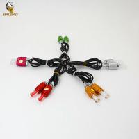 China 12V Mini Fancy Light Red Blue Yellow Pink Silver Green Bike Decoration parts for sale