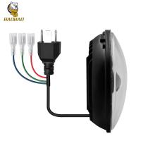 China Aluminum 5.75 Inch High Beam Low Beam White Yellow Modified LED Headlight for sale