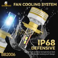 China H4 H7 H11 9005 9006 Metal White Flash Luces Light LED Headlight Auto Parts for sale