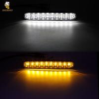 China Waterproof Driving Headlight Lamp White Yellow DRL LED Daytime Running Lights for sale