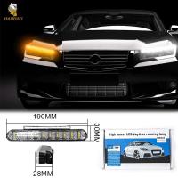 China Waterproof Driving Headlight Lamp White Yellow DRL LED Daytime Running Lights for sale