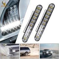 China Waterproof Driving Headlight Lamp White Yellow DRL LED Daytime Running Lights for sale