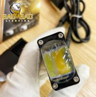 China Devil Eye Aluminum White Yellow Dual Color Motorcycle Projector Fog Light for sale