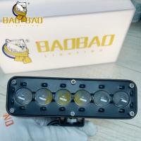 China 6 Beads Fog Light Aluminum  White Yellow Flash Dual Color Motorcycle Spare Part for sale